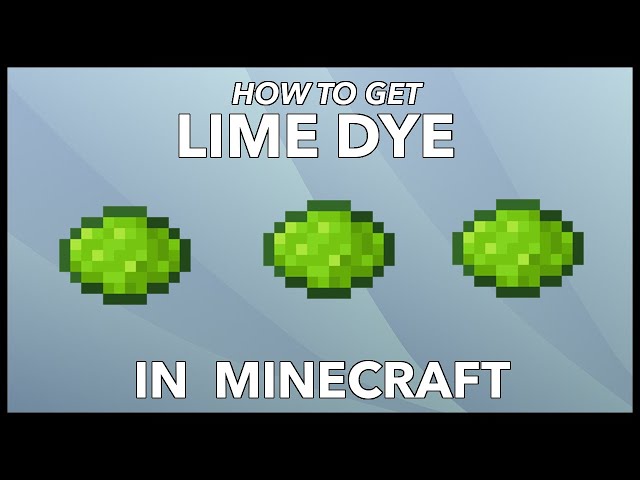 How To Get Sea Pickle In Minecraft