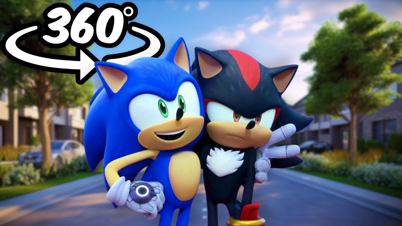 Sonic and Shadow In 360° - (Sonic the hedgehog 3)