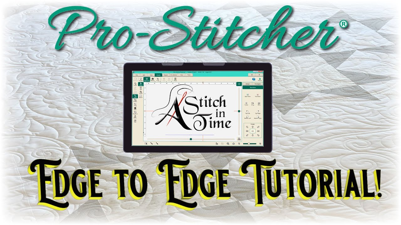 Handi Quilter Edge-to-Edge Tutorial with Pro-Stitcher