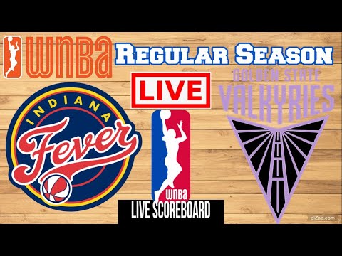 Live: Indiana Fever Vs Golden State Valkyries | WNBA | Live Scoreboard | Play By Play