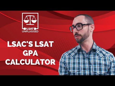 LSAC's LSAT GPA calculator