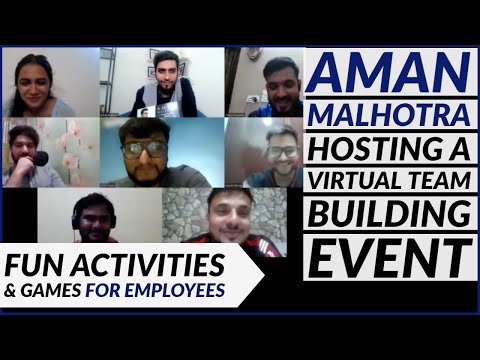 Virtual Games for Employees | Virtual Team Building Activities | Fun Friday Games at Work from Home