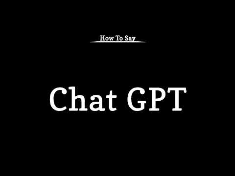 How To Pronounce Chat GPT, Pronunciation Guide, Learn English Here, Speak English with Confidence.
