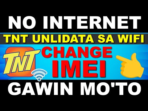 Paano paganahin ang TNT Unlidata sa WIFI o Modem