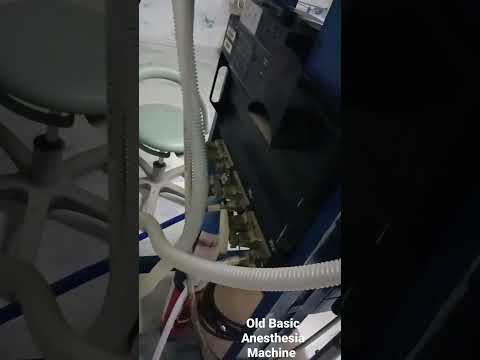 Old Basic Anesthesia Machine