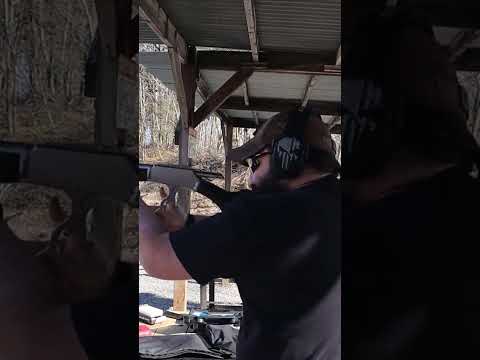 Suppressed 45-70 Marlin. Hard to suppress such a large caliber.