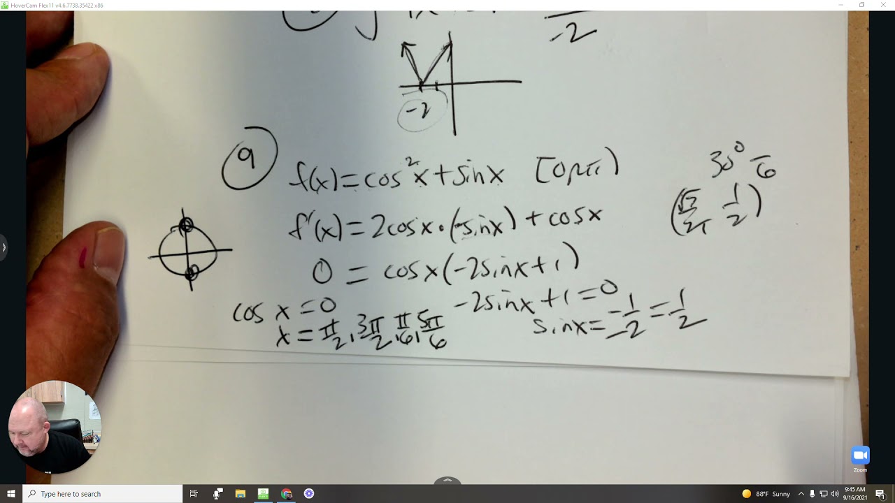 Calculus BC Assignment 2-5 Part 1
