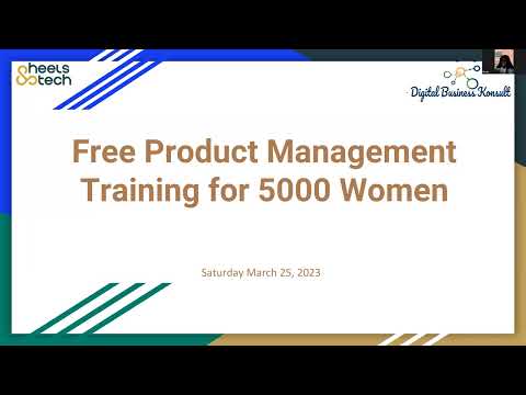 Free Product Management Training facilitated by Oludare Olorunfemi