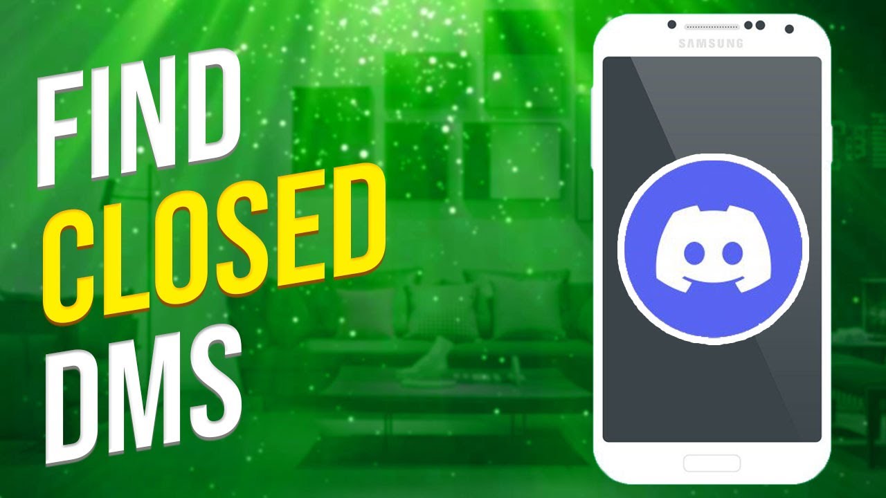 How To Find Closed DMs On Discord Mobile (2023)