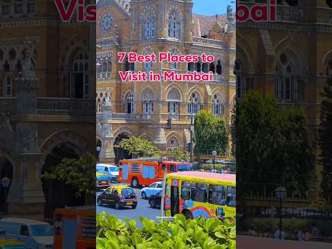 7 Best Places to Visit in Mumbai 😍 #travel #shorts #mumbai