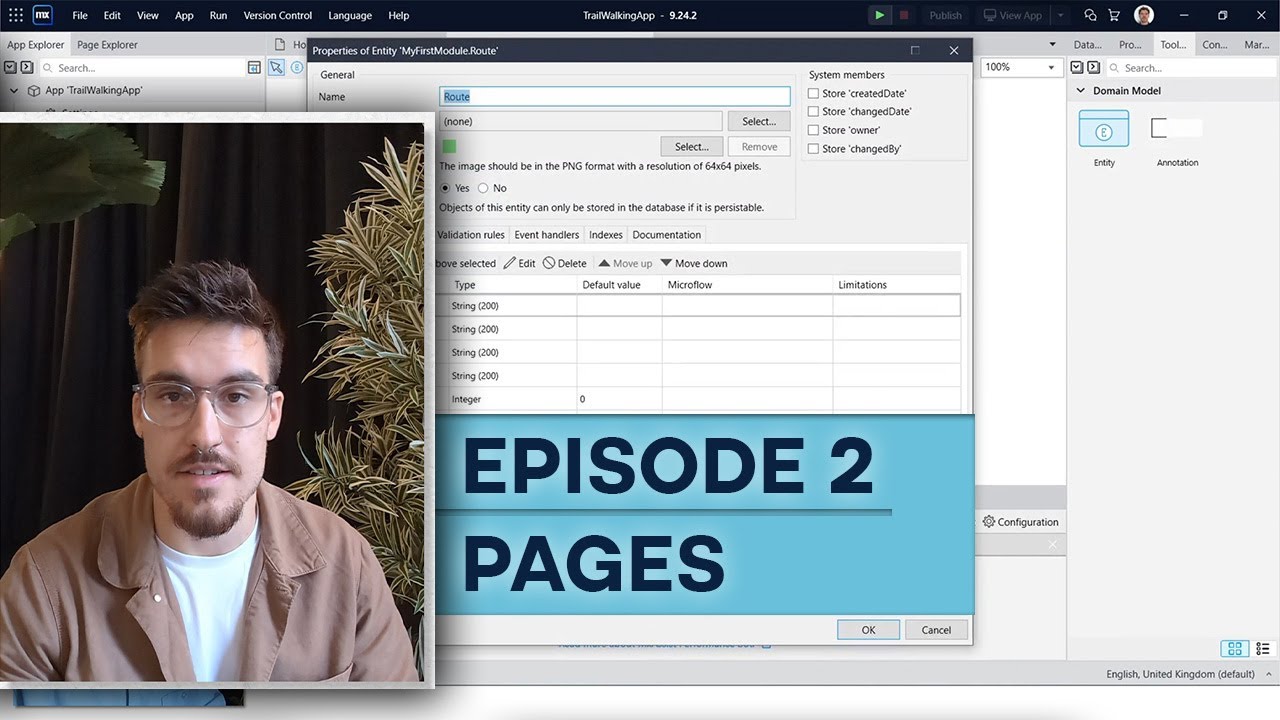 Mendix Low-Code Fundamentals - Creating Pages