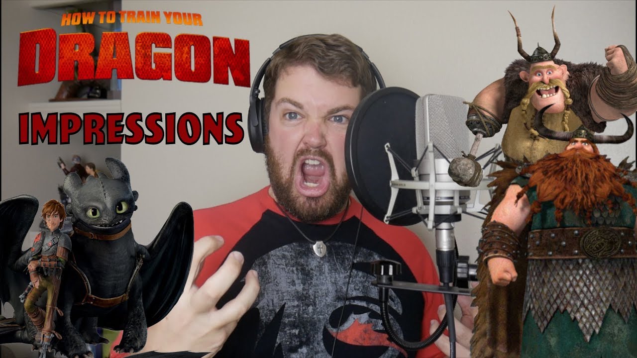 MyDisneyFix | How To Train Your Dragon Impressions | Brian Hull