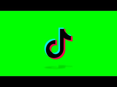 Spinning TikTok Logo Green Screen Loop Animation free HD 1080 new 2022