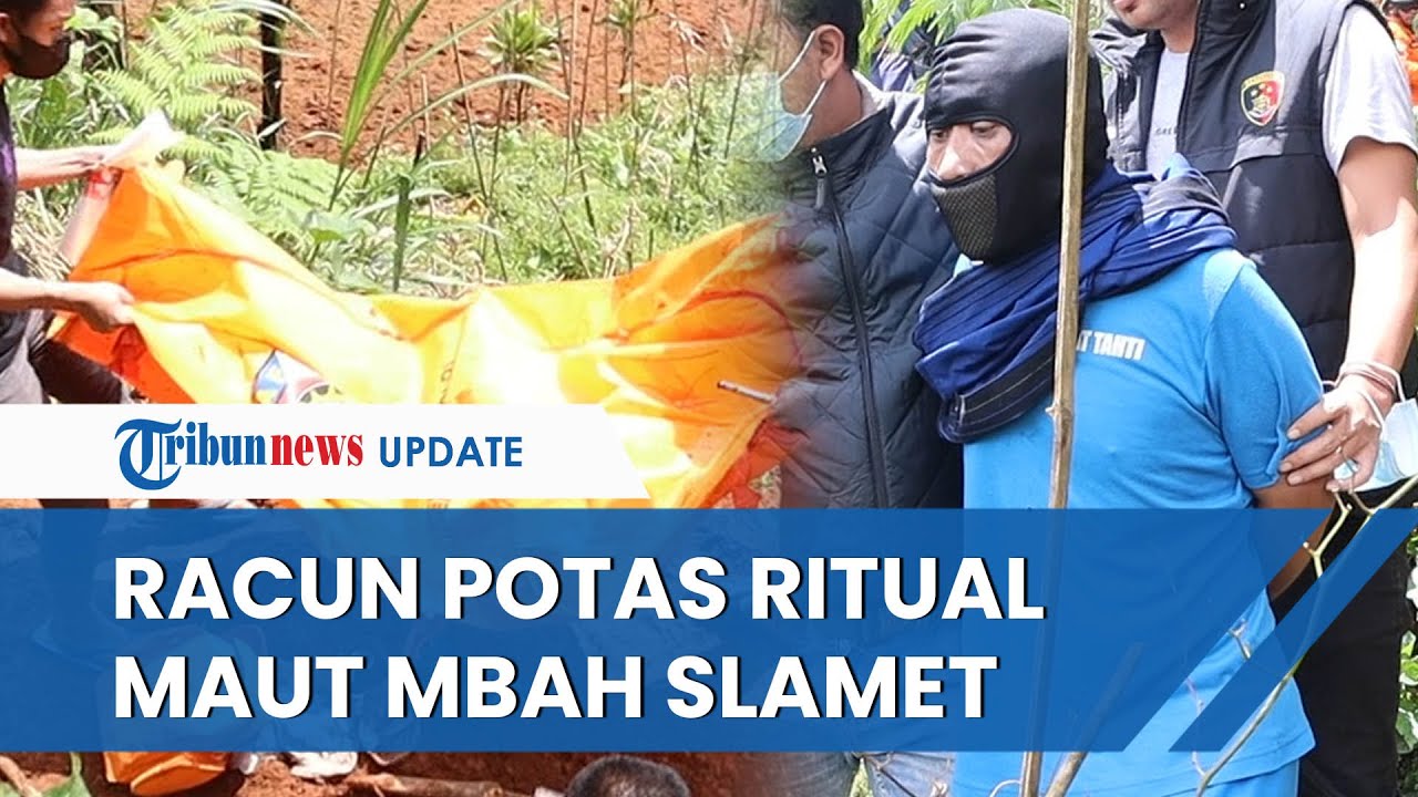 Ritual Maut Mbah Slamet, Minumkan Racun Potas pada Korbannya karena ...