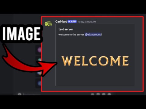 Create Discord Welcome Message With Image (TUTORIAL)