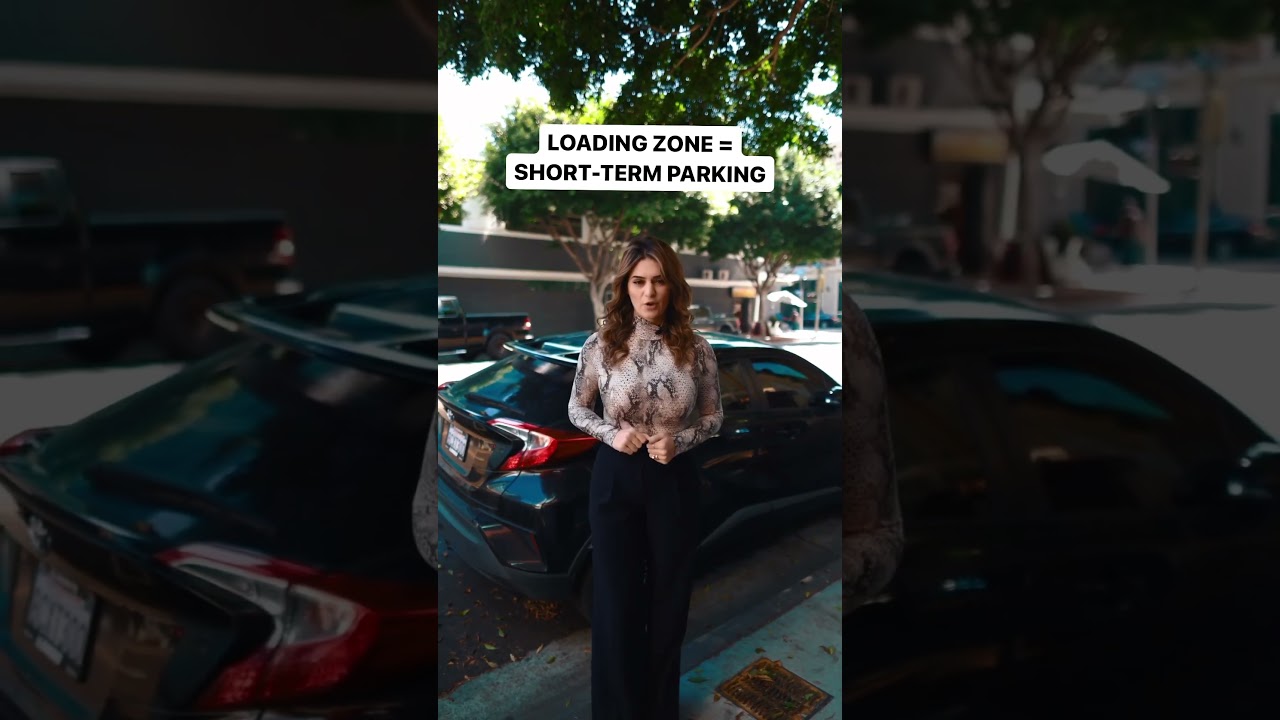 Wait, you CAN’T park in the loading zone?!