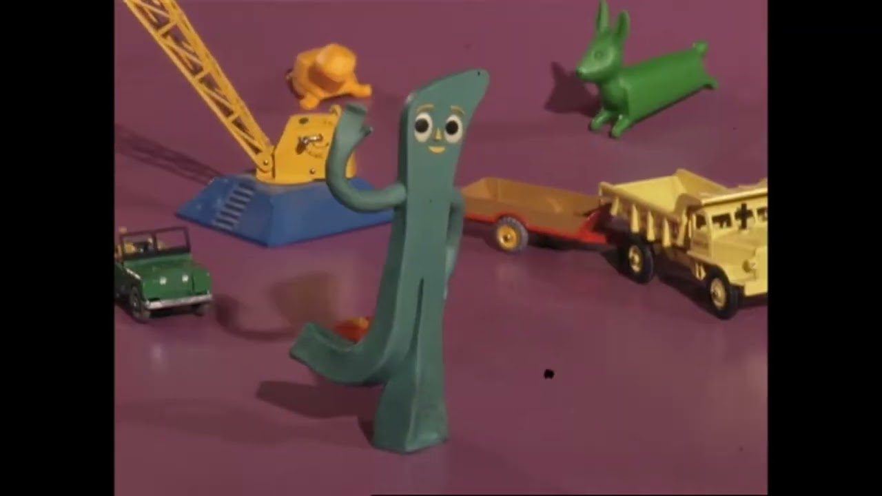 A Gumby Adventure 1967 Intro Original Print Recreation