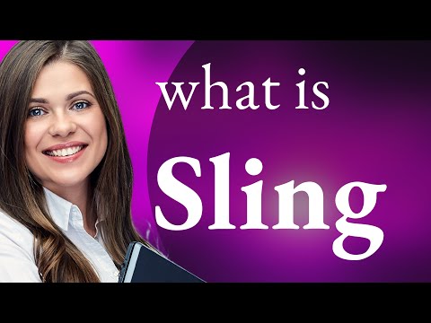 Sling — definition of SLING