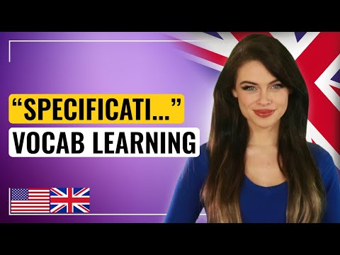 SPECIFICATION (C1 Advanced) What does it mean? Meaning and Definition