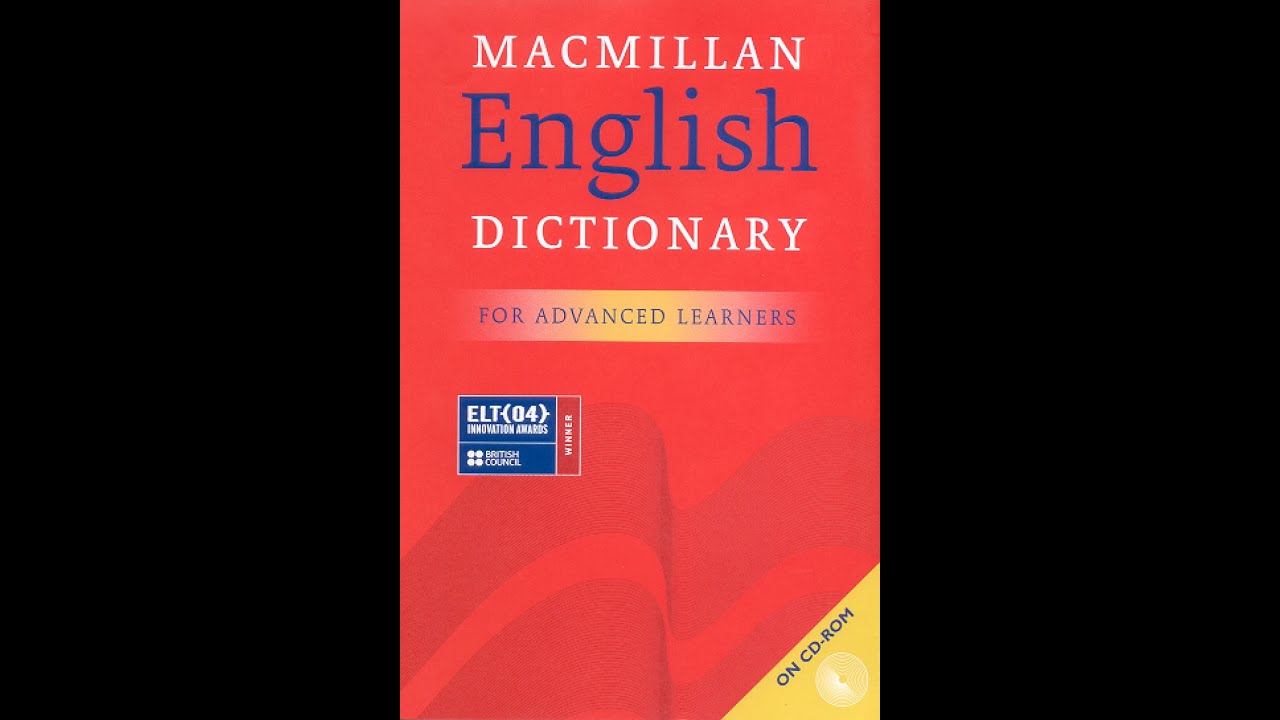 Macmillan English Dictionary for Advanced Learners