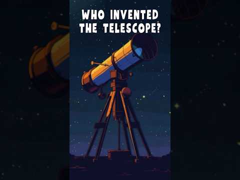 Who Invented The Telescope? Not Galileo! #shorts