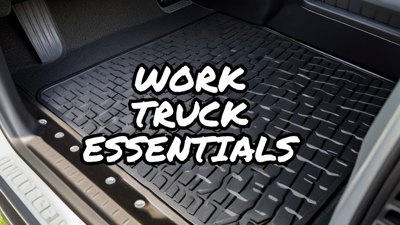 Upgrade Your Work Truck with Affordable Floor Mats from Amazon!
