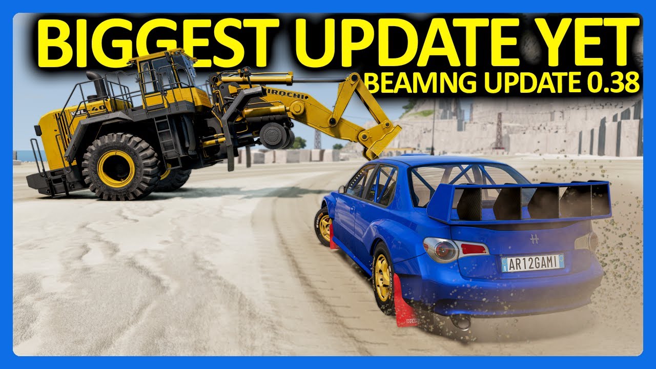 The BIGGEST Update Yet in BeamNG (BeamNG Update 0.38)