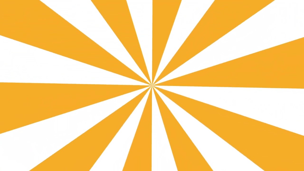 Orange and White Sunburst #copyrightfree #animation #backgrounds
