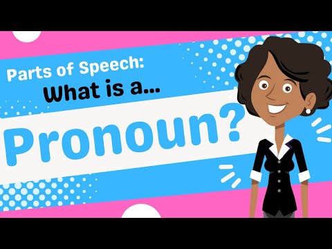 What is a Pronoun? | Parts of Speech | Free Grammar lesson 2022