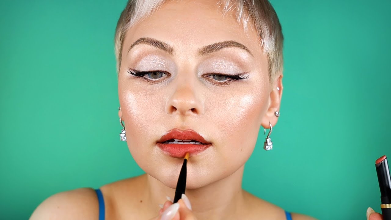 Marilyn Monroe makeup but make it modern. Alliteration. Yay.