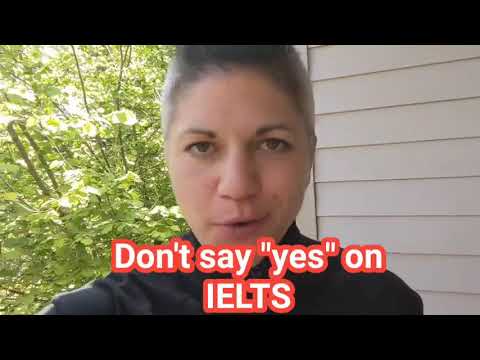IELTS synonyms for "yes" #ielts