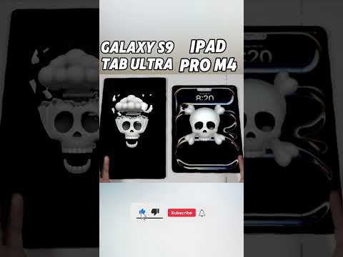 iPad Pro M4 vs Samsung S9 Tab Ultra⚡Speed Test Results! The Ultimate Tablet King?????#Shorts#viralvideo