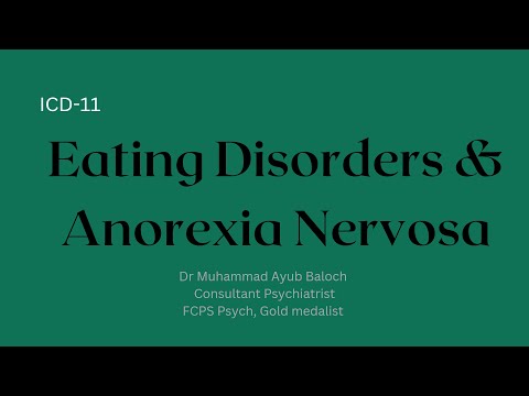 Eating Disorders & Anorexia Nervosa @drayubkarim292
