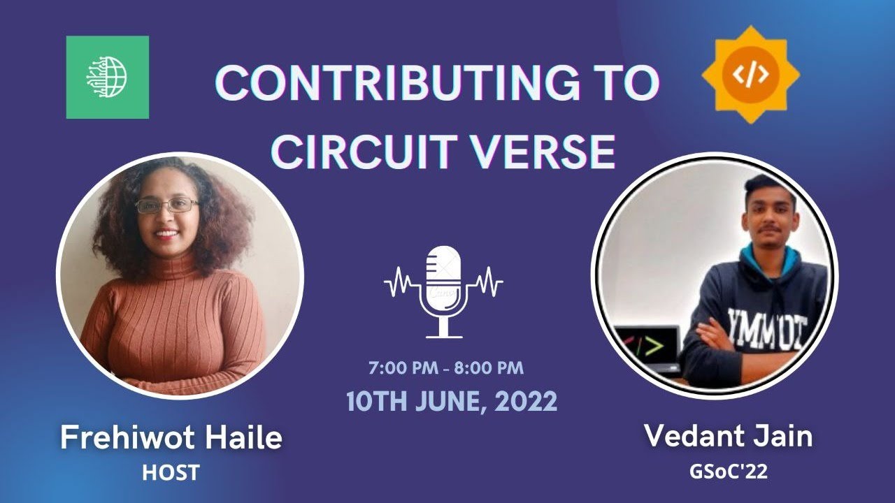 Contributing to Circuit Verse | Open Source | Vedant Jain