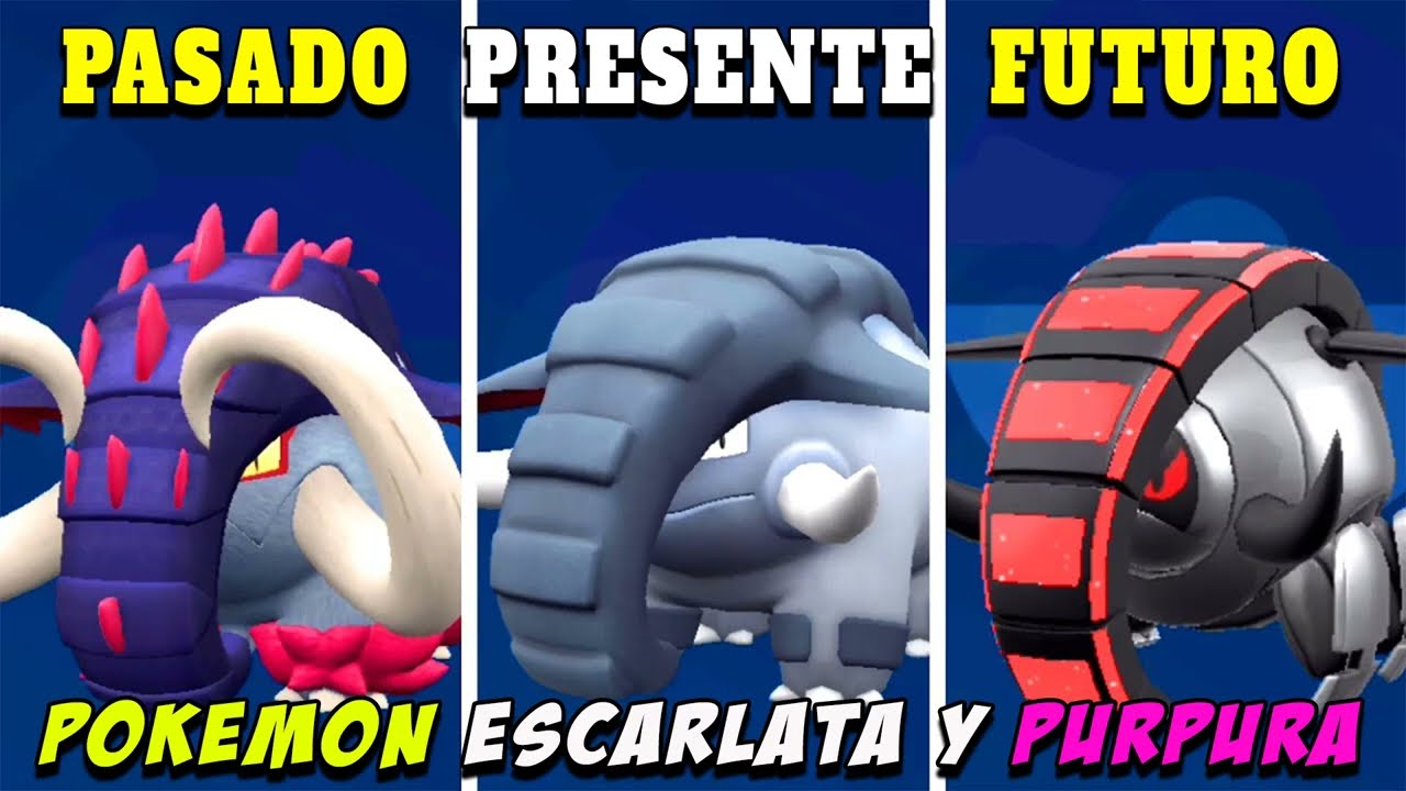 ¡TODAS LAS FORMAS PARADOX y SHINY (PASADAS, FUTURAS, VARIOCOLOR) de POKÉMON ESCARLATA Y PÚRPURA!