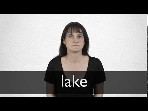 How to pronounce LAKE in British English