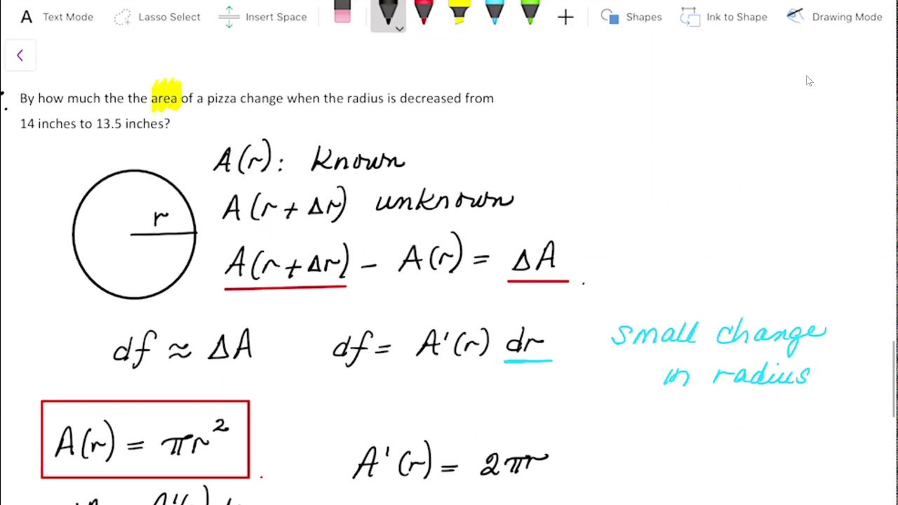 3.9 Linearization and Differentials
