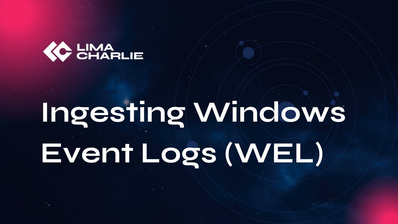 Introduction to Ingesting Windows Event Logs in Real-Time