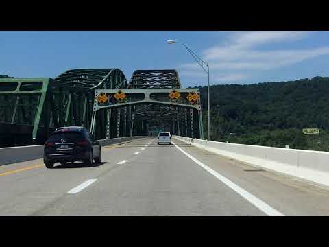 Chuck Yeager Bridge southbound
