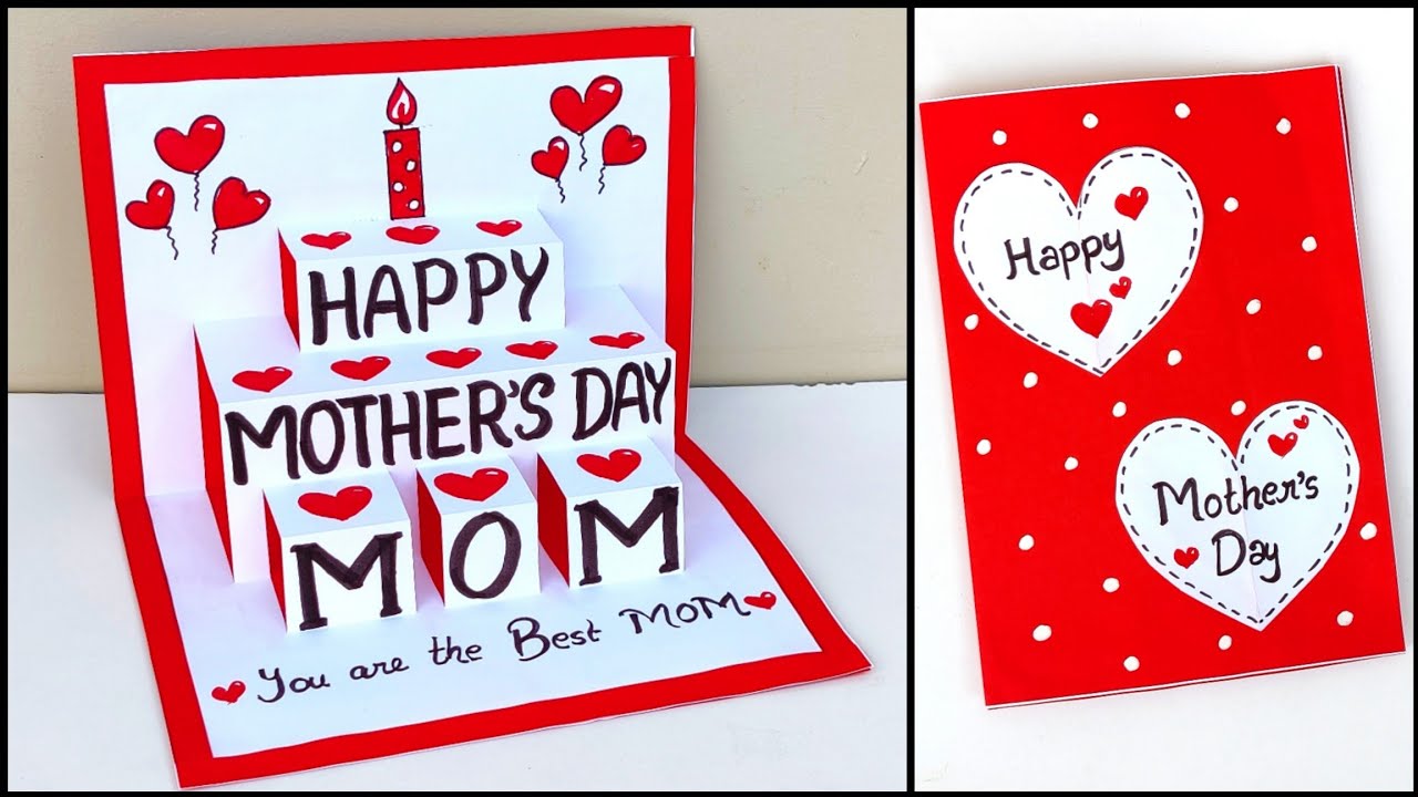 DIY Mother's day greeting card making 2026 / Mother's day card ideas 2026 / Easy Mother's day card