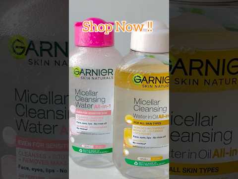 Say goodbye to makeup remover wipes and hello to micellar water ! It removes 100% of makeup and dirt