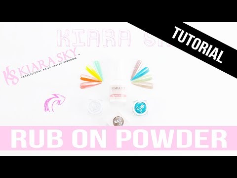 How To Apply Chrome, Holo, & Mermaid Kiara Sky Rub On Powder - Lynamy Beauty Supply