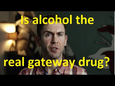Is alcohol the real gateway drug?