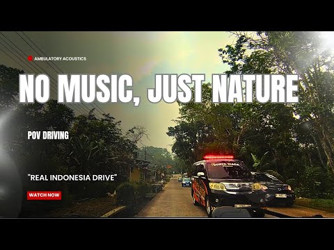 Driving Through Java's Hills Roads | Peaceful POV Drive in Indonesia