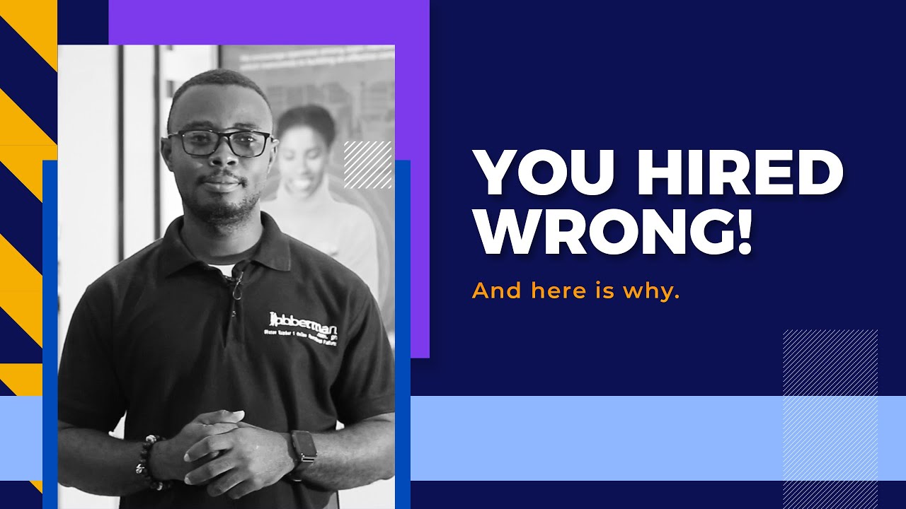 Here is Why you Hired the Wrong Person for the Job