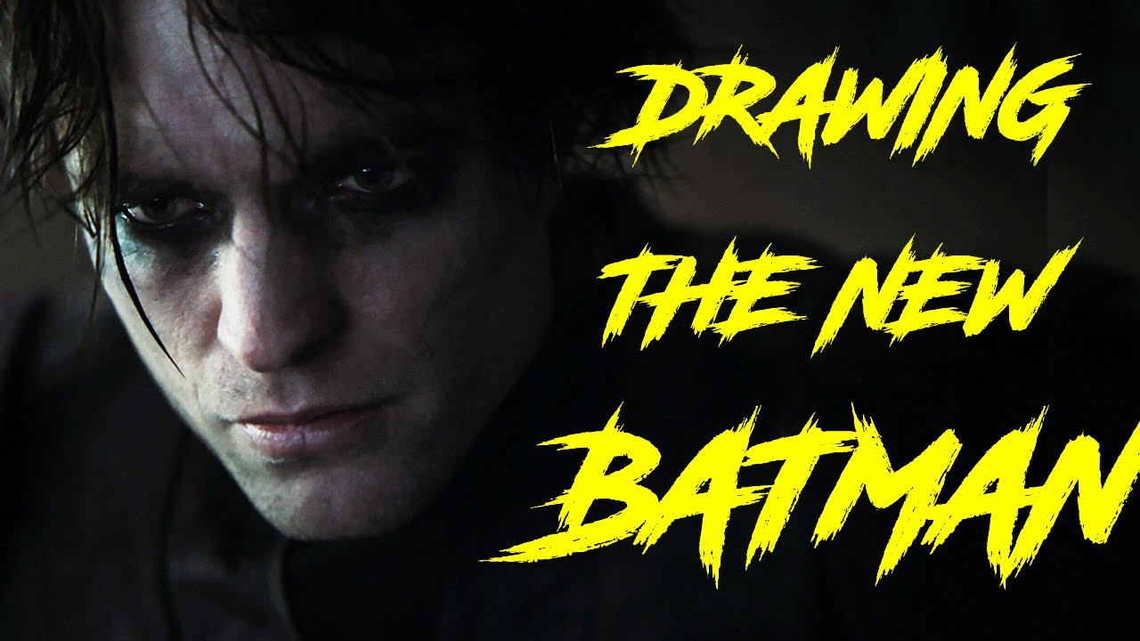 Drawing  The New  Batman (Comic Book Style - Procreate) Time Lapse