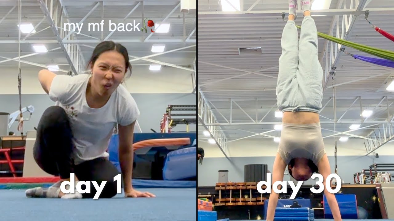 i tried adult gymnastics for 10 weeks