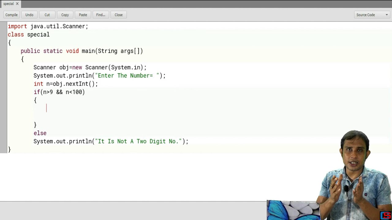 Two Digit Special Number Checking In Java Programming. (Part-11)