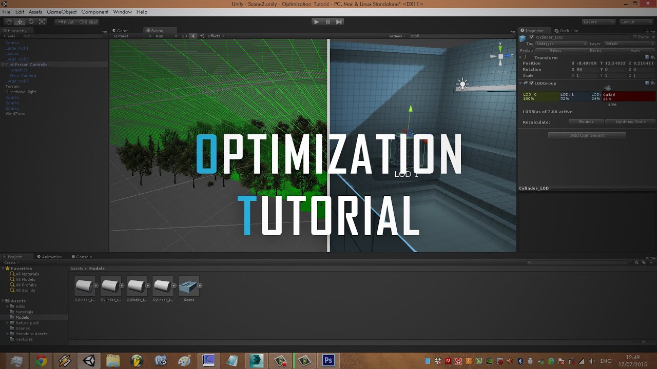 How to optimize your game in Unity3D