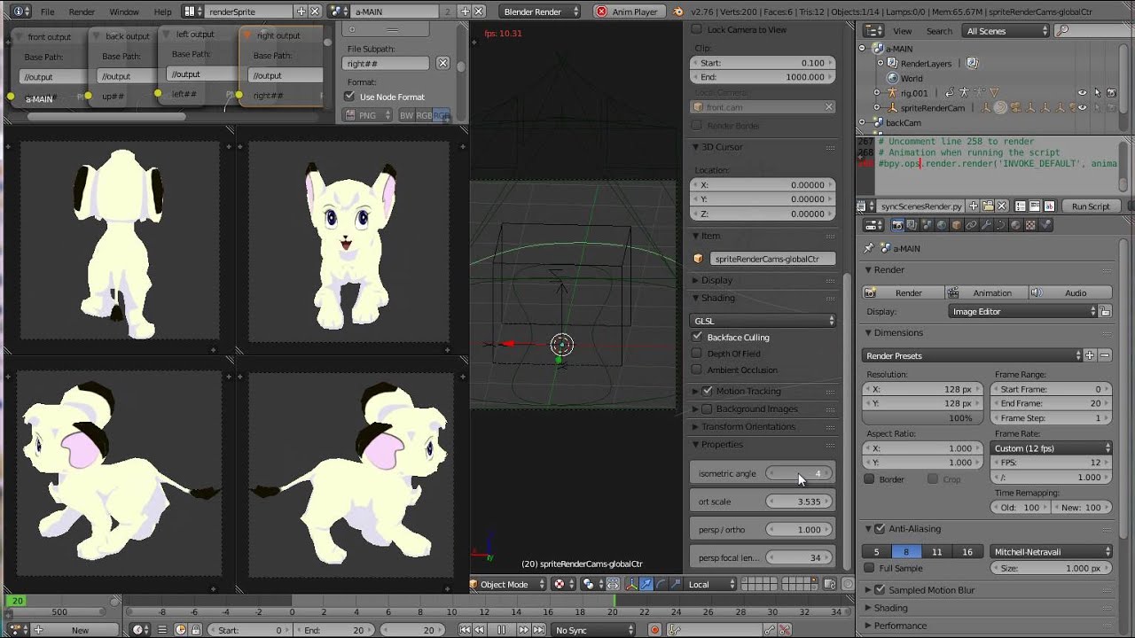 Sprite Render Kit Demo